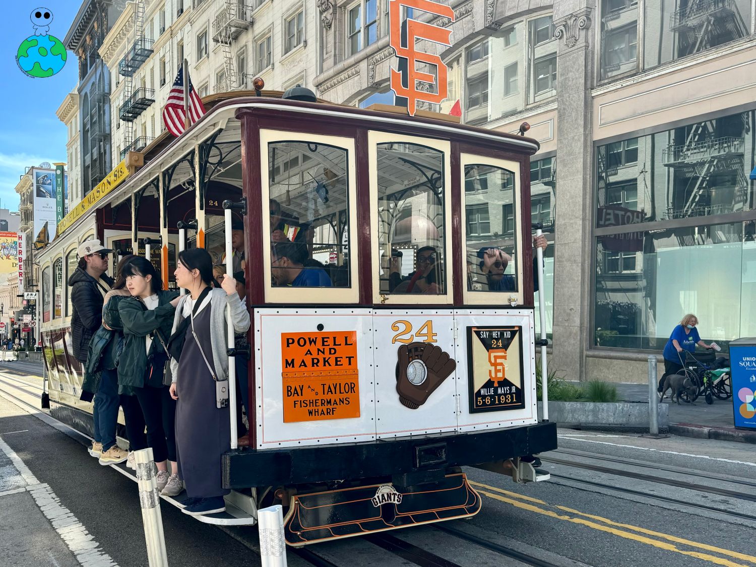 【舊金山叮噹車Cable Car】最新票價、3條行經路線、購票方法整理、必看纜車掉頭奇景 – 小螺絲看世界